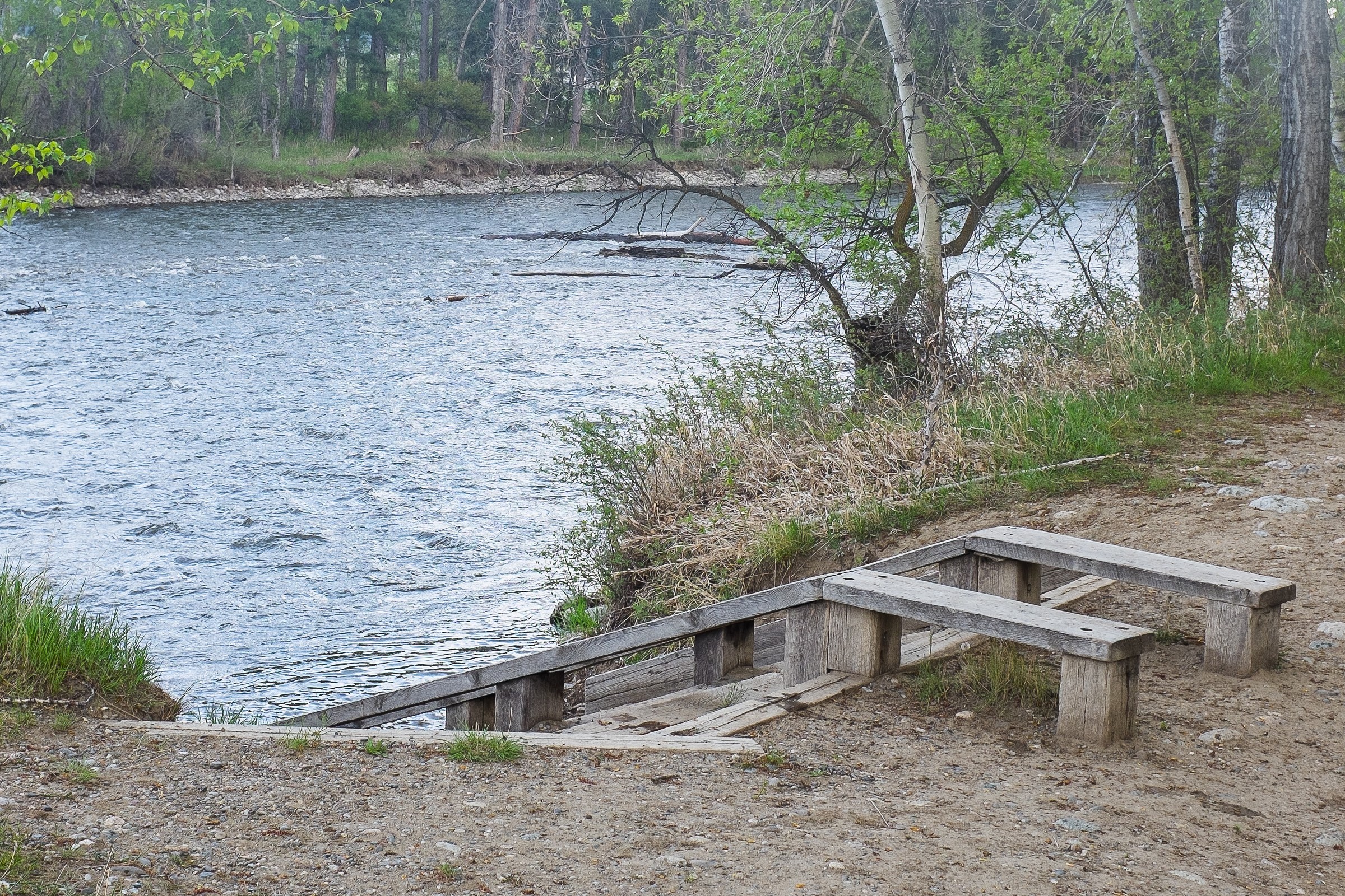 Fireman’s Point Raft Slide Launch | Natural Atlas