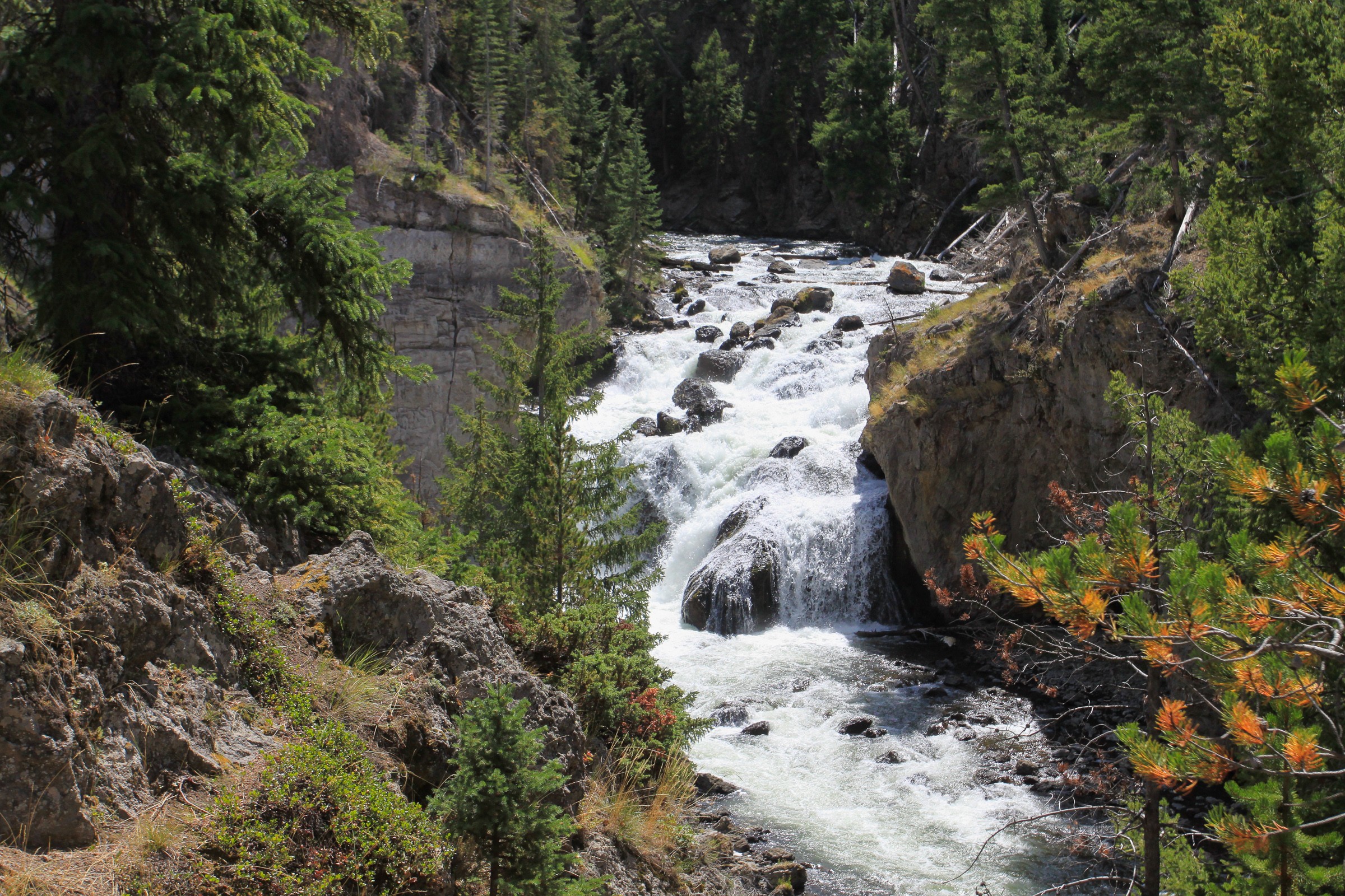Firehole Falls | Natural Atlas