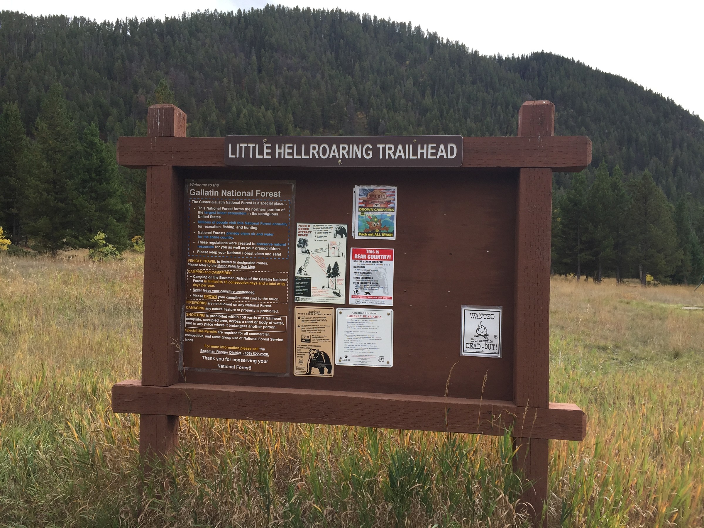 Little Hellroaring Trailhead | Natural Atlas