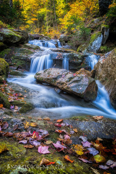 Wild Ammonoosuc River Map – Mountain Lakes, NH – Natural Atlas