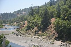 Benbow Lake State Recreation Area Map, CA – Natural Atlas