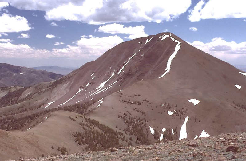 Arc Dome Wilderness Map, NV – Natural Atlas