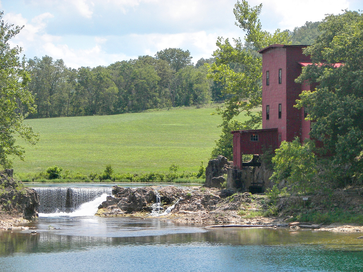 Huzzah Conservation Area Map, MO – Natural Atlas