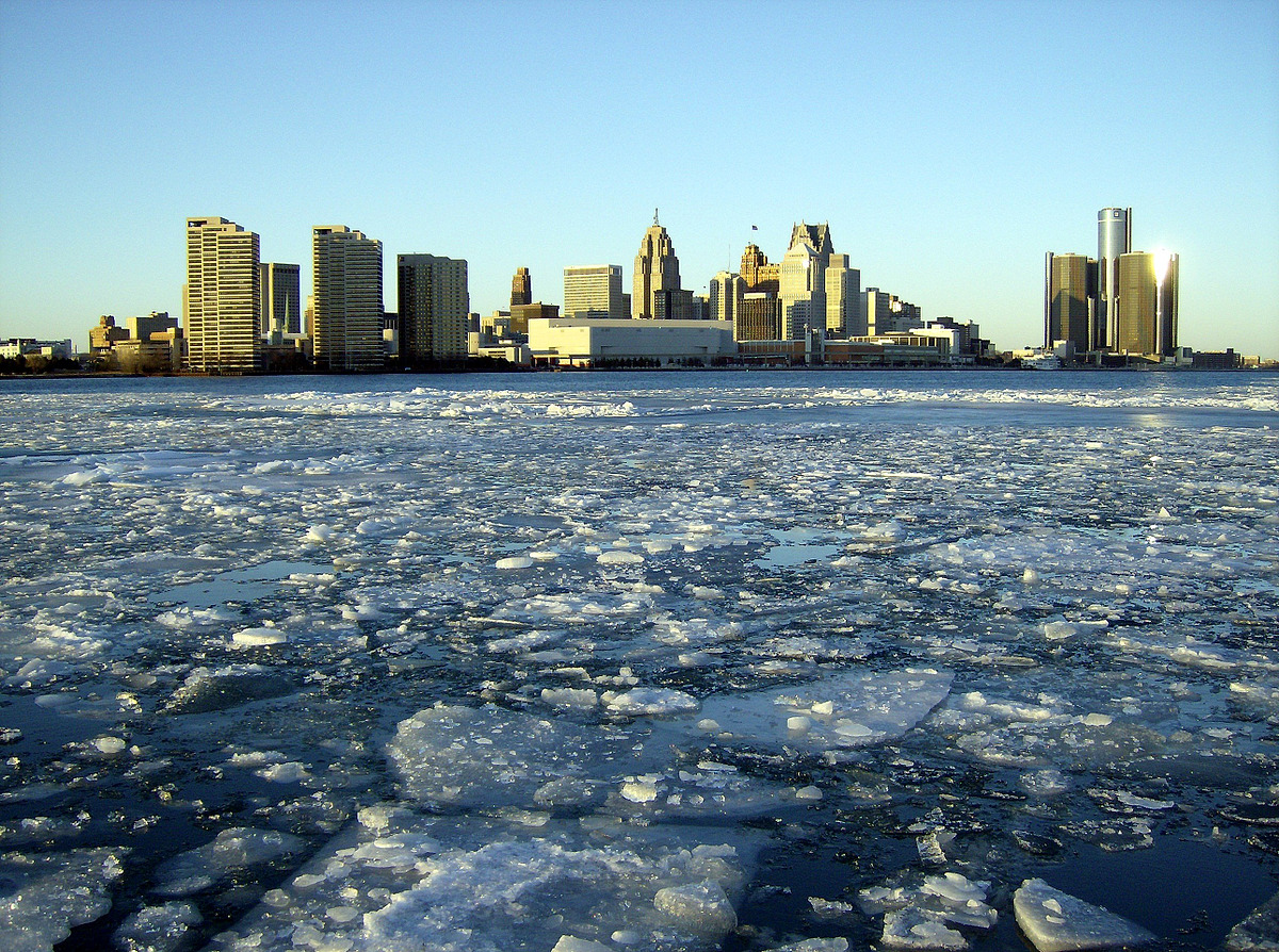 Detroit River International Wildlife Refuge Map, MI – Natural Atlas