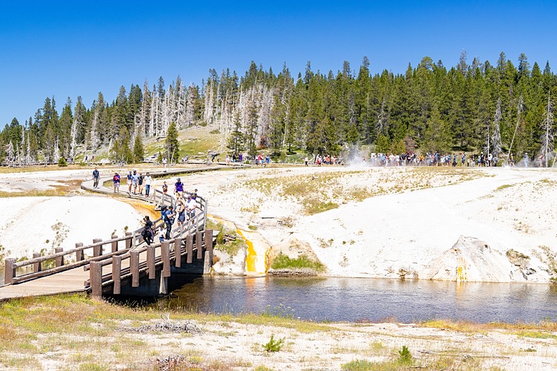 Upper Geyser Basin Trail | Natural Atlas