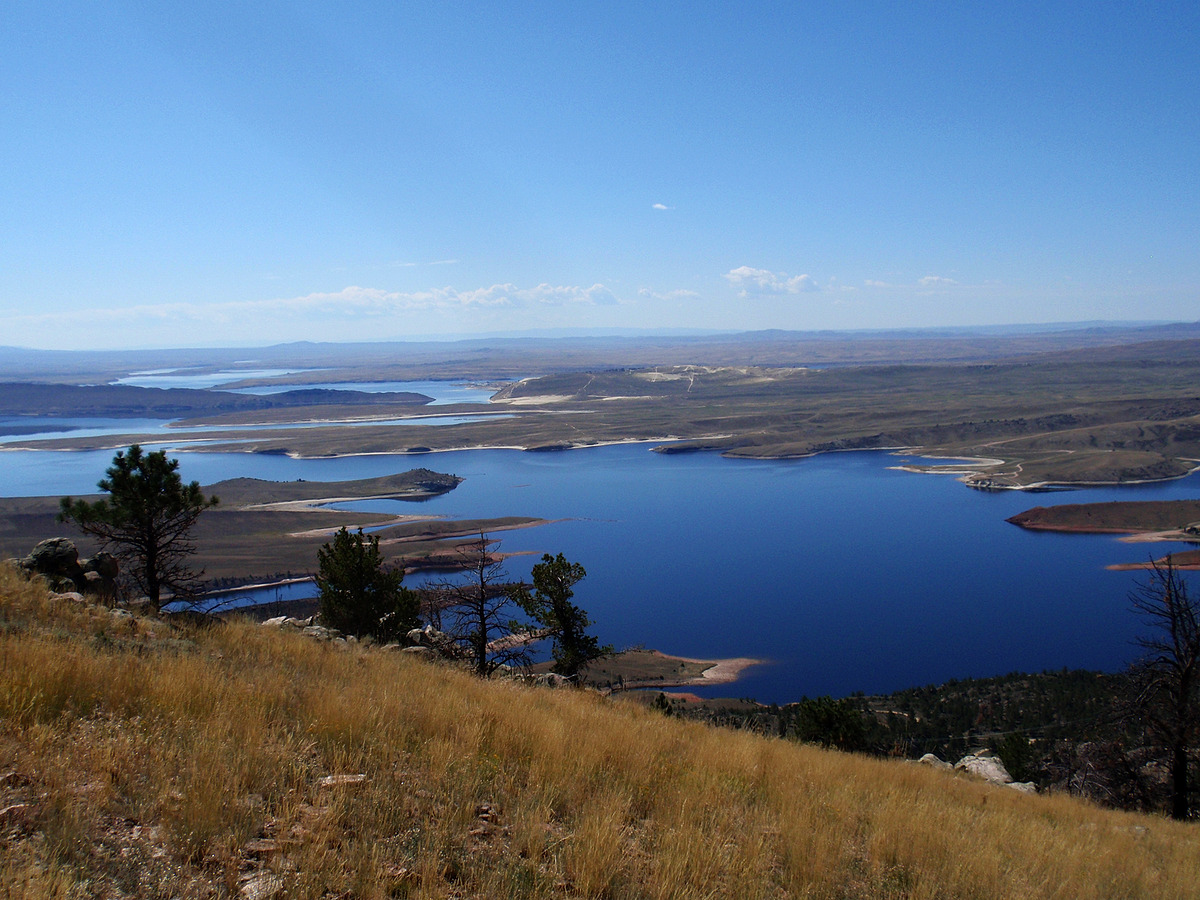 Seminoe Reservoir State Park Map, WY – Natural Atlas