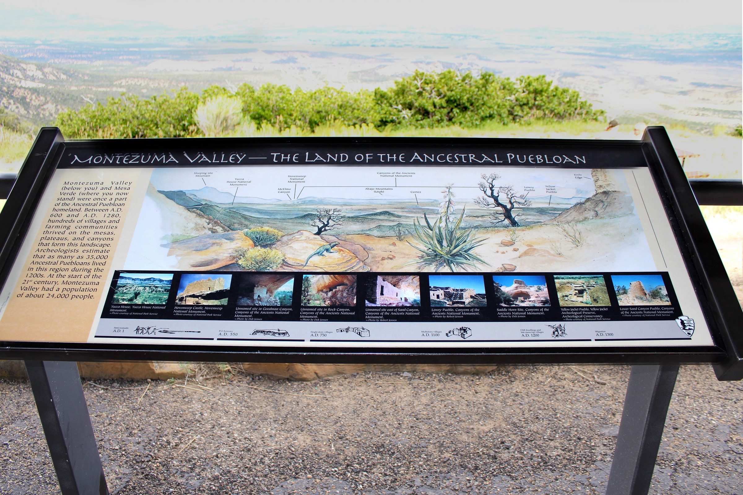 Montezuma Valley Overlook | Natural Atlas