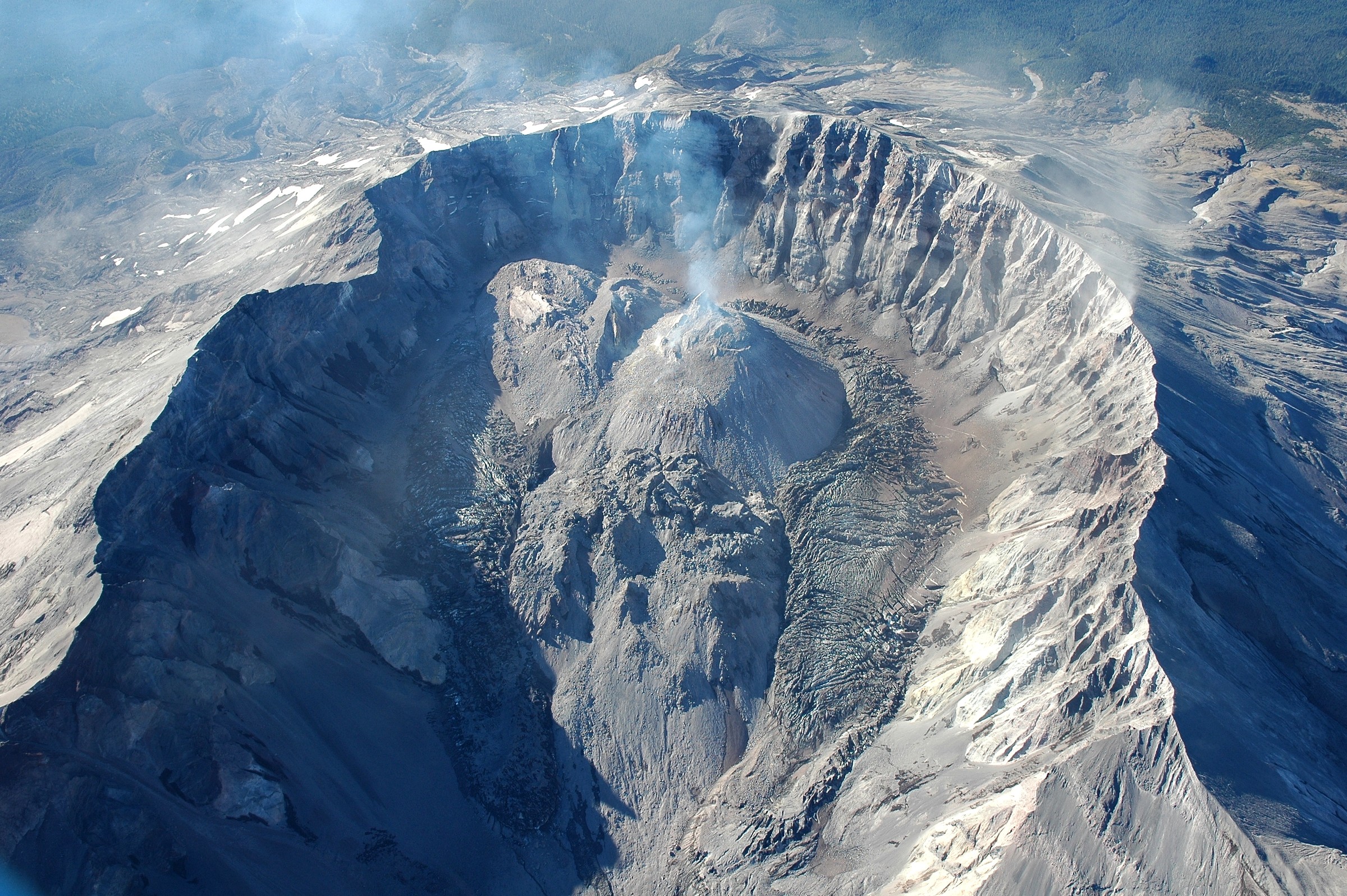 Mount St. Helens Crater Area | Natural Atlas