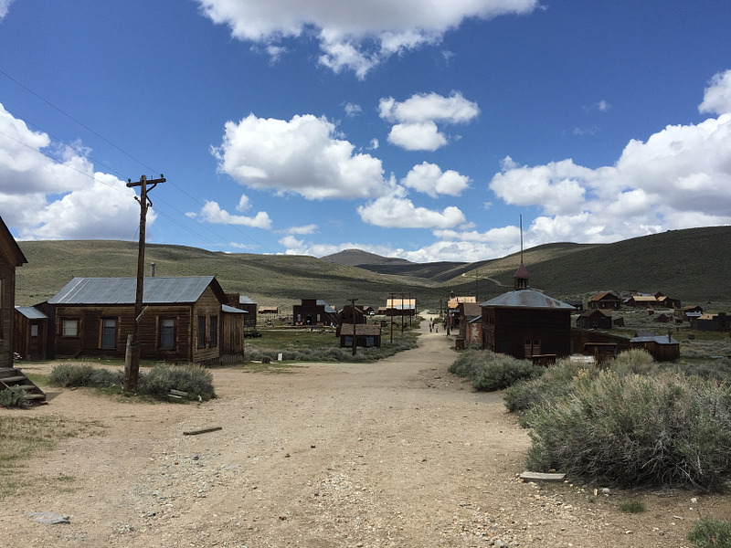 Bodie State Historic Park Map, CA – Natural Atlas