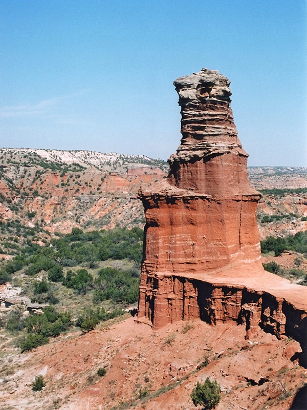 Prairie Dog Town Fork Red River Map (Palo Duro Canyon SP) – Natural Atlas