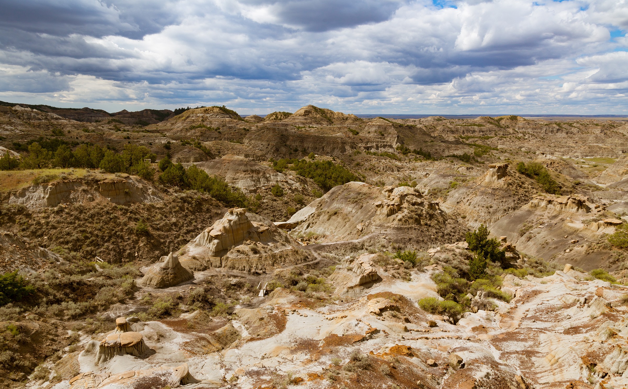 Makoshika State Park Map, MT – Natural Atlas