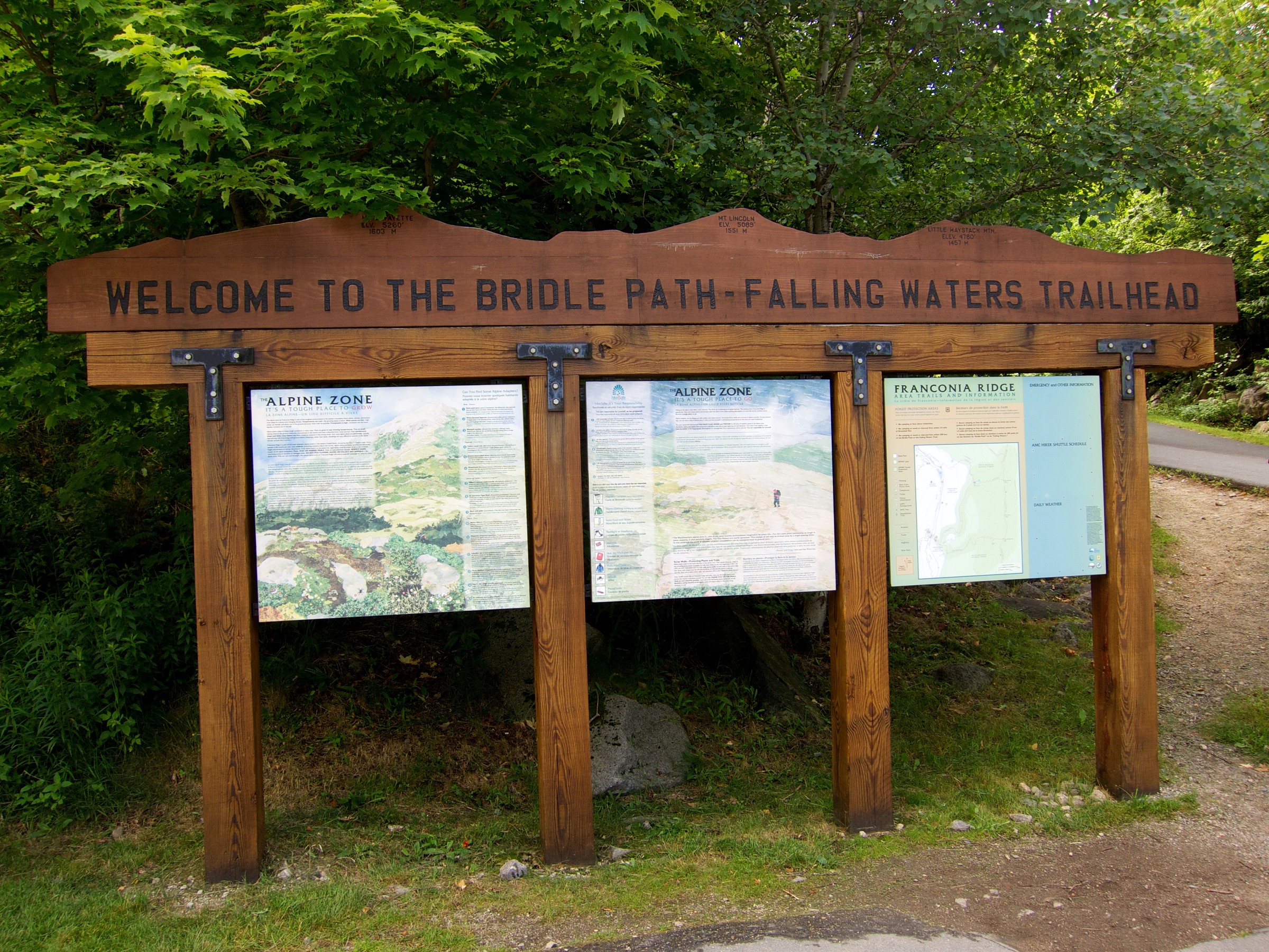 Old Bridle Path Trailhead | Natural Atlas