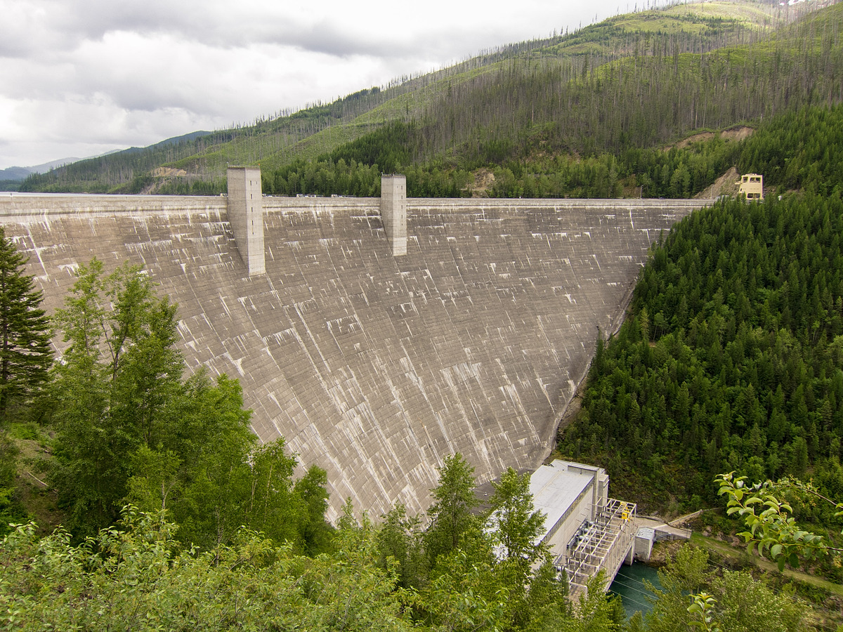 South Fork Flathead River Map – Hungry Horse, MT – Natural Atlas
