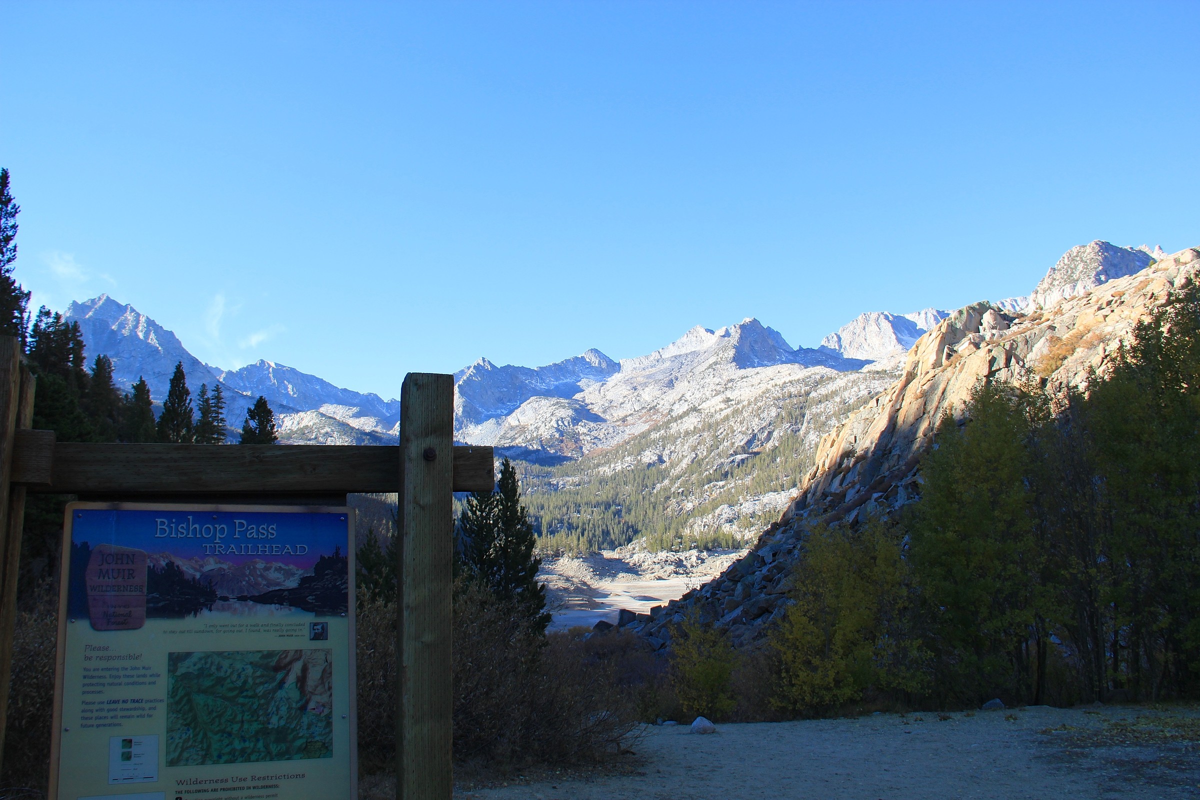 South Lake-Bishop Pass Trailhead | Natural Atlas