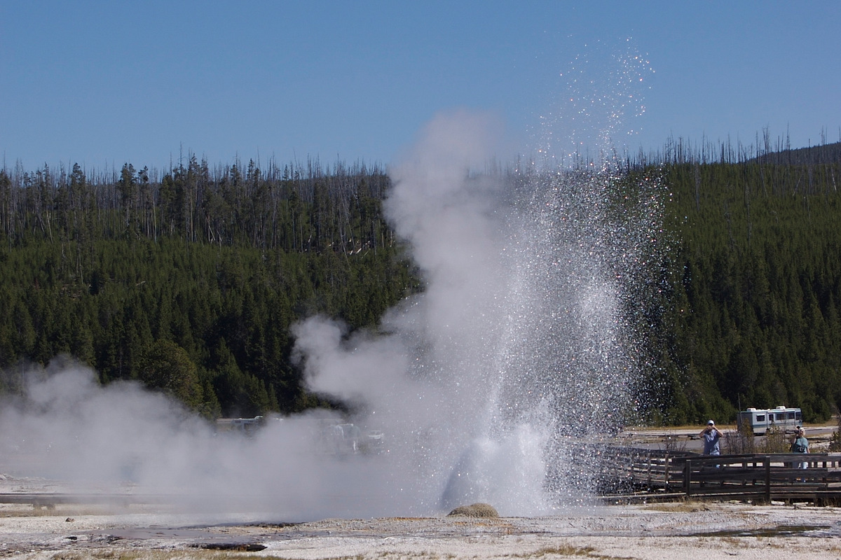 Biscuit Basin Geyser | Natural Atlas