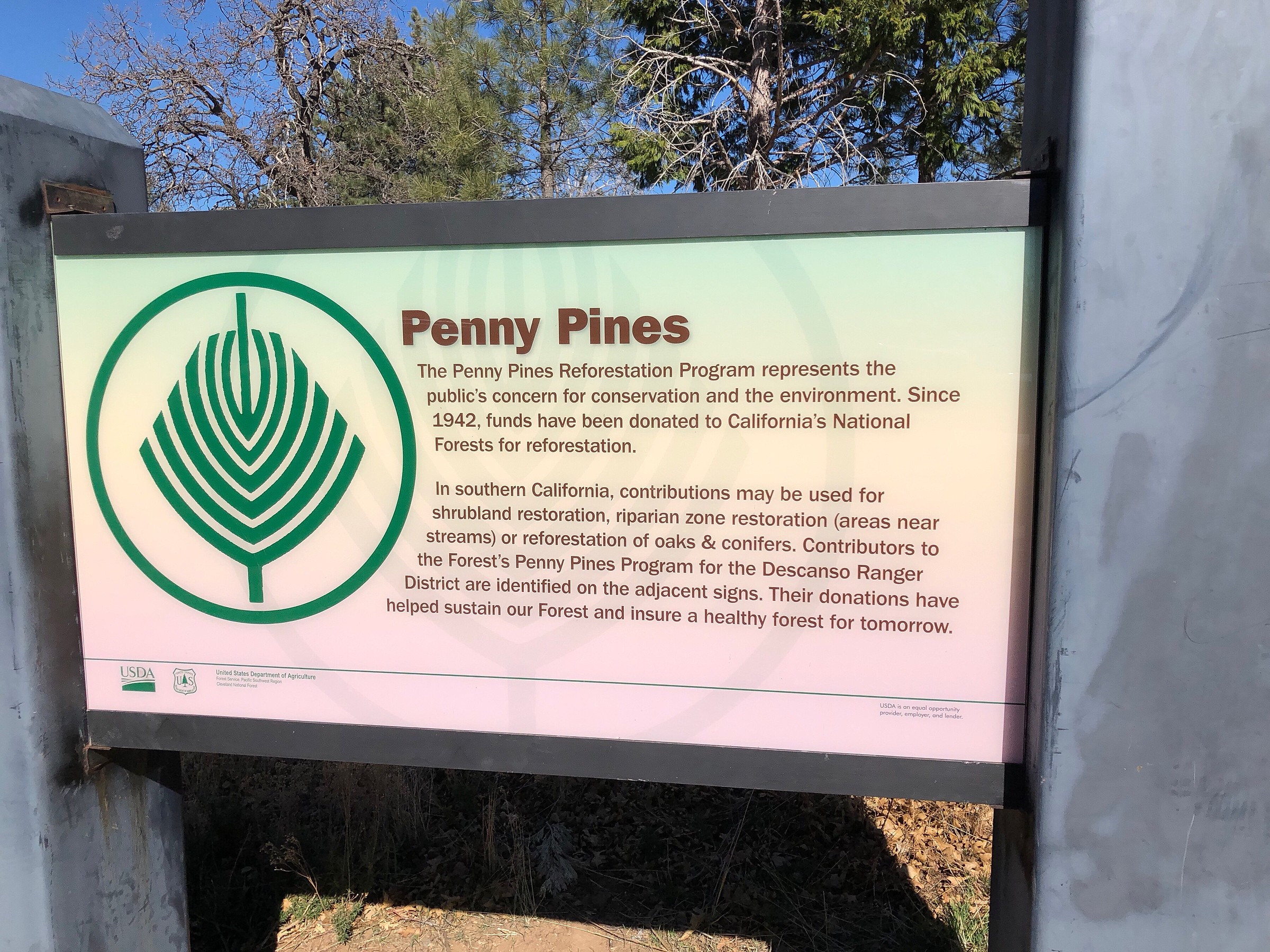 Penny Pines Interpretive Site Trailhead | Natural Atlas