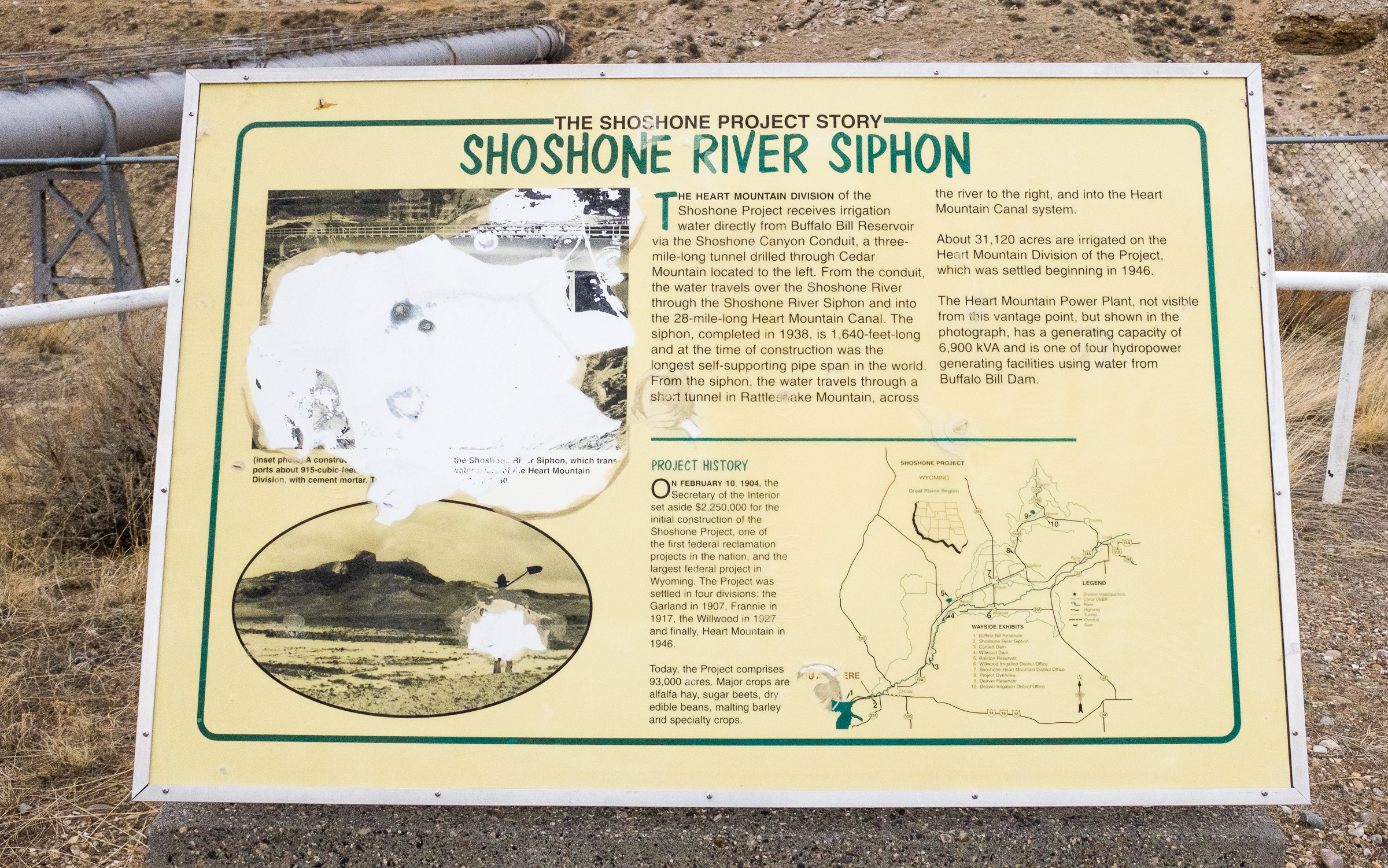 Shoshone River Siphon Viewpoint | Natural Atlas