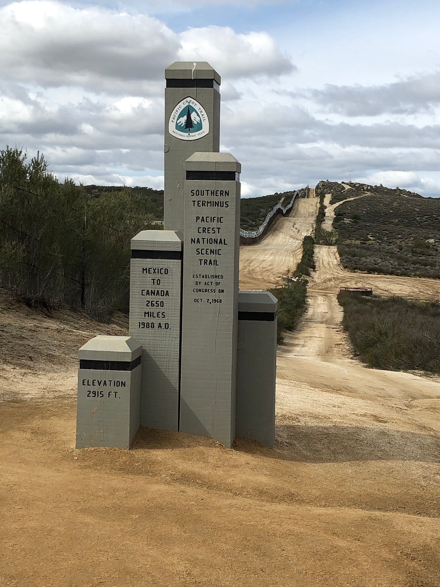 PCT Southern Terminus Trailhead | Natural Atlas