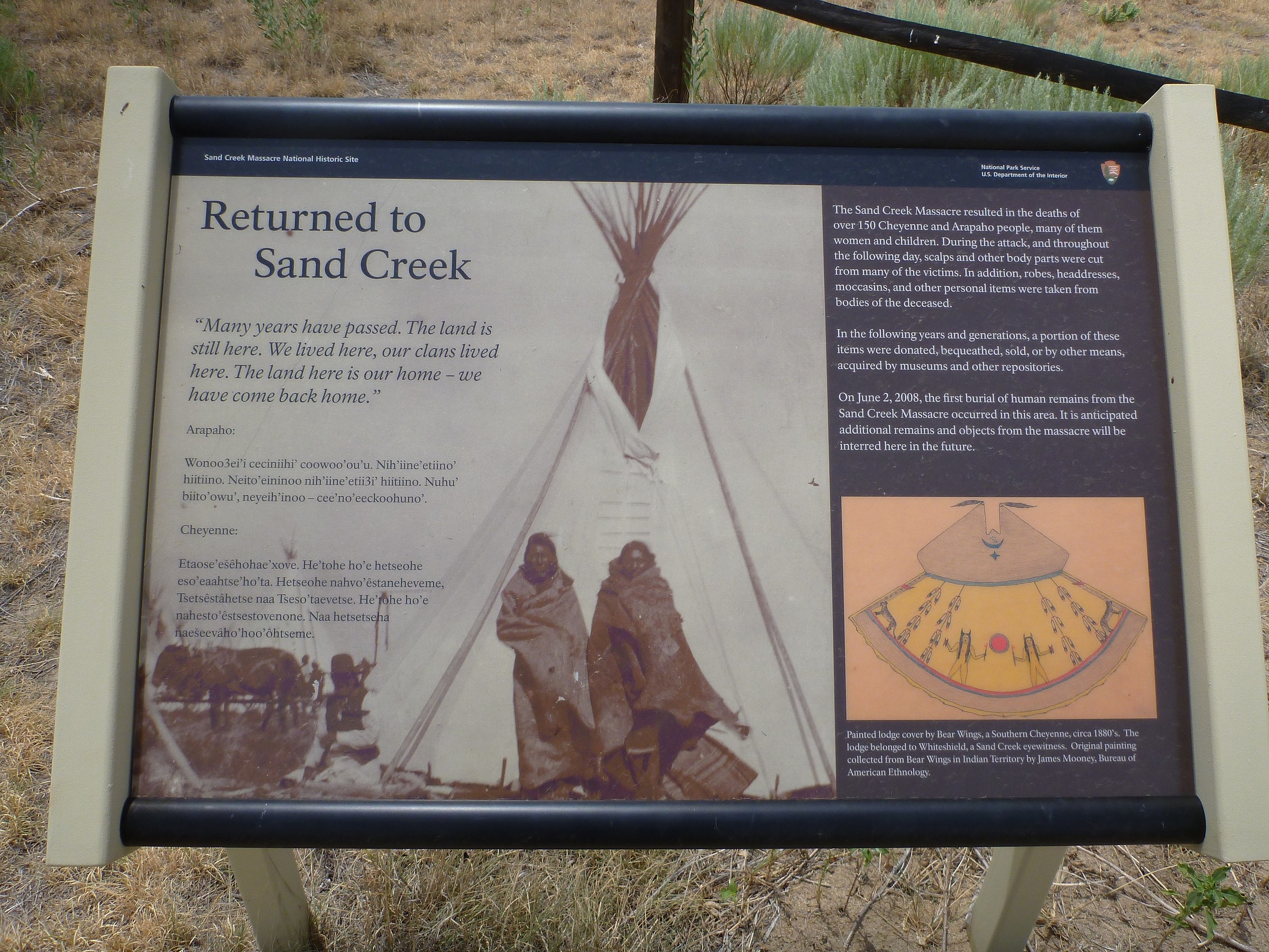 Sand Creek Massacre Monument and Bluffs · Featured Route | COTREX