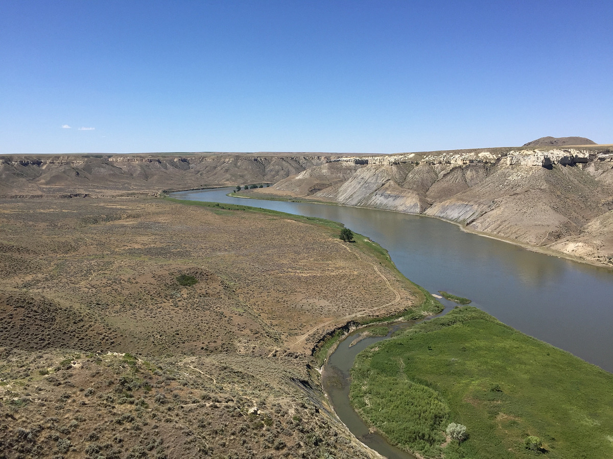 Missouri River Map (Missouri Headwaters SP) – Natural Atlas