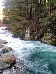 Washougal River Map, WA – Natural Atlas