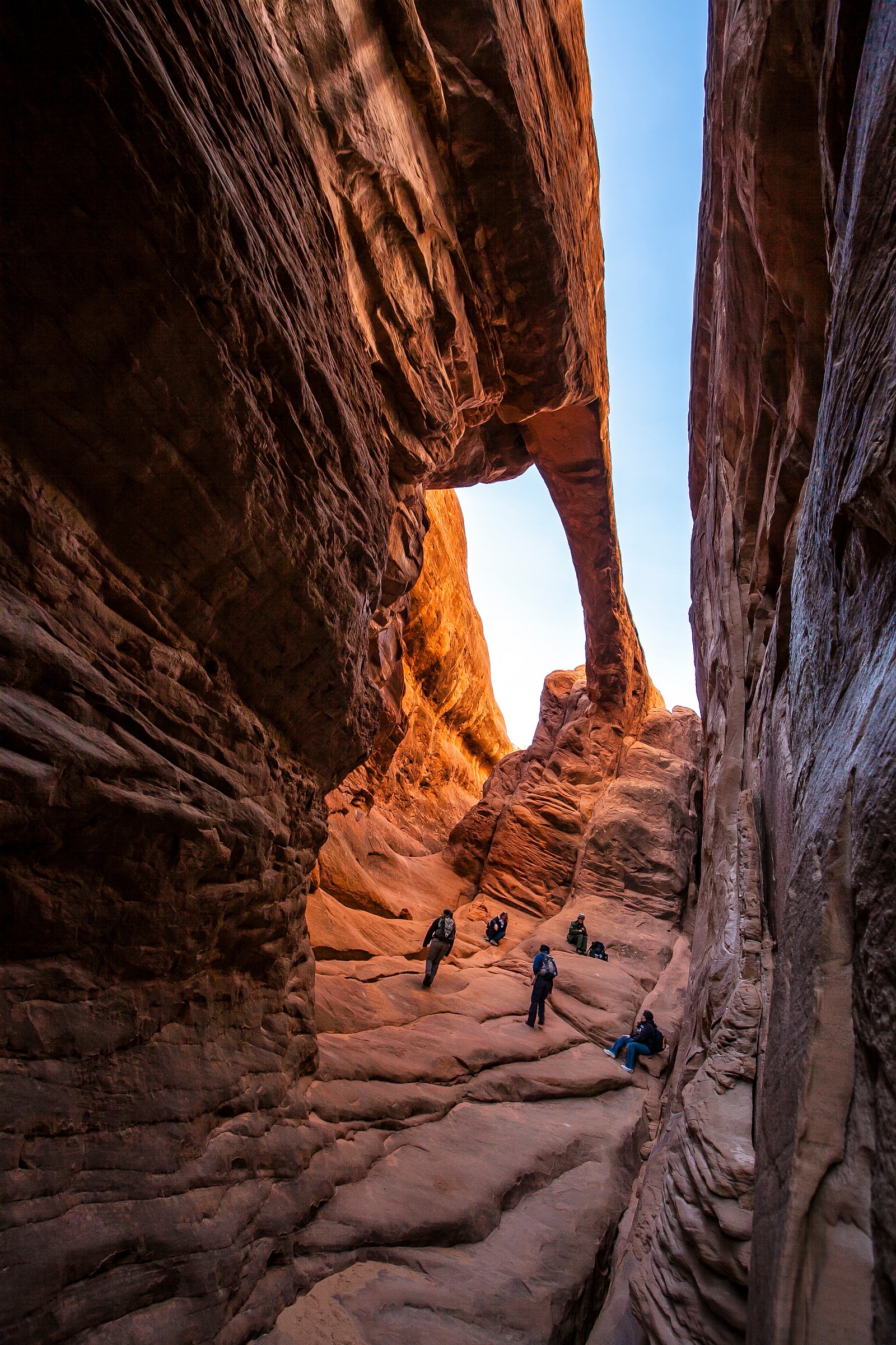 Fiery Furnace Arches Map